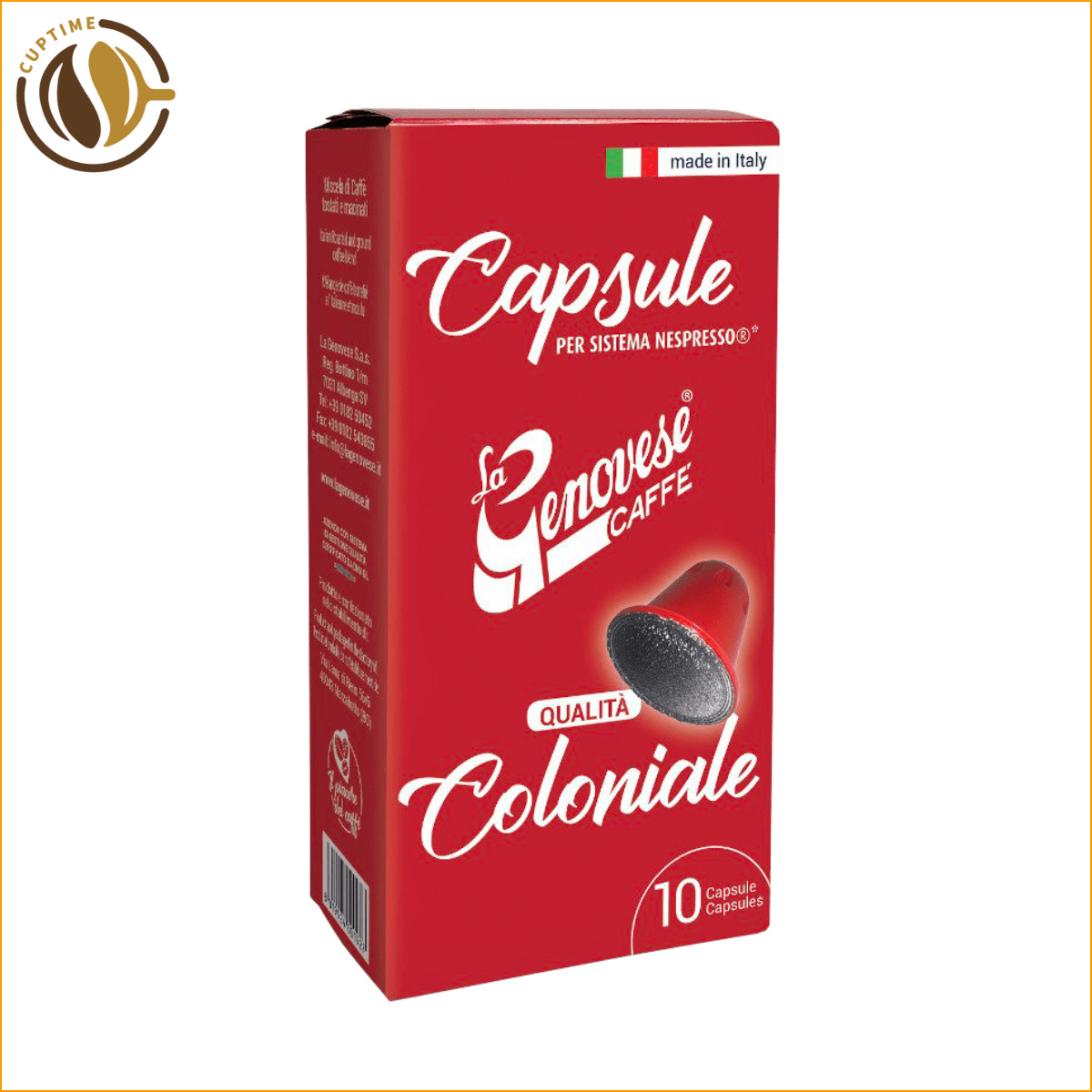 La Genovese Coloniale Nespresso® compatible capsules – CUPTIME